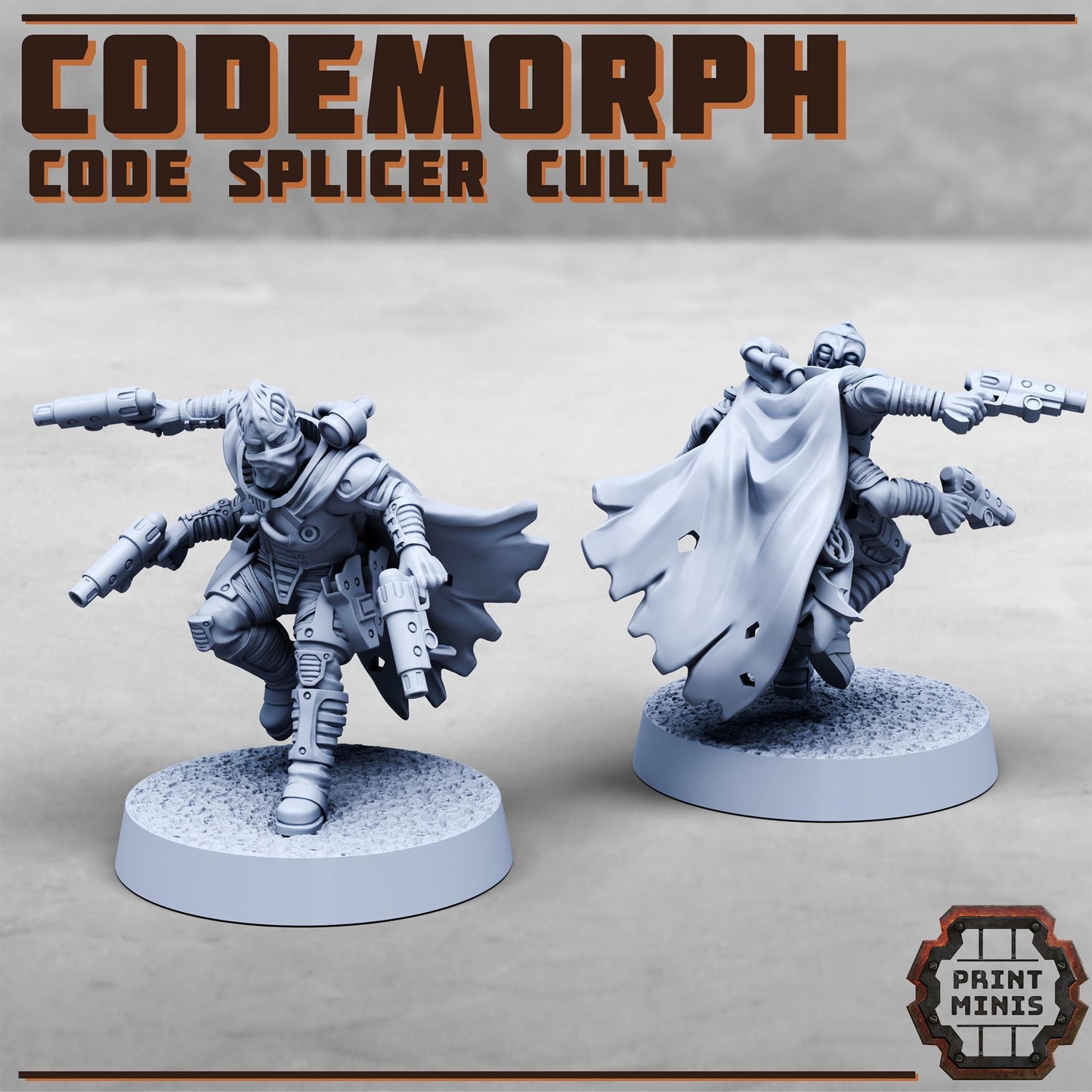Codemorph - Code Splicer Cult - Sci-Fi Grimdark Splicers by Print Mini ...